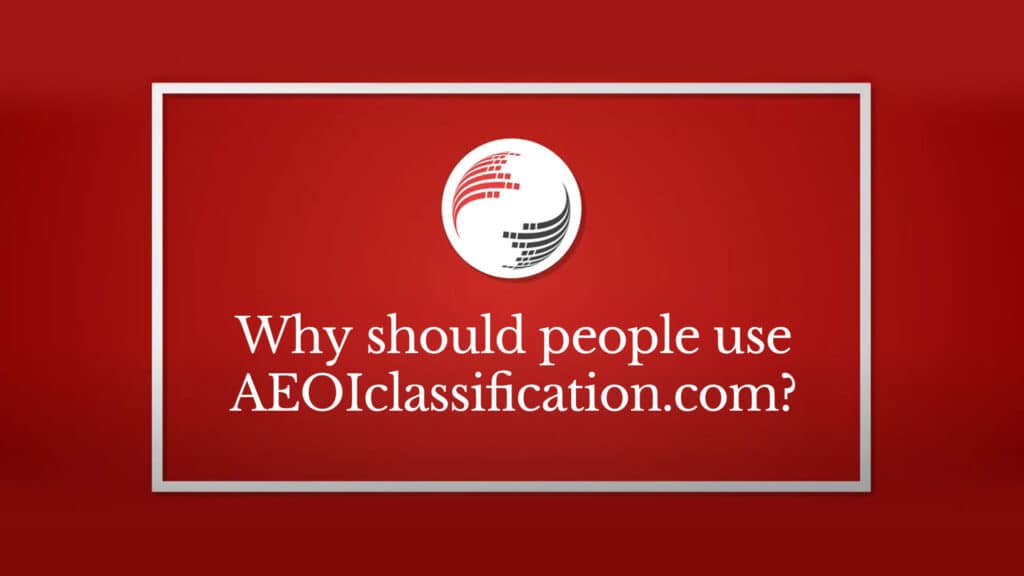 FATCA & CRS Entity Classification System | AEOI Classification